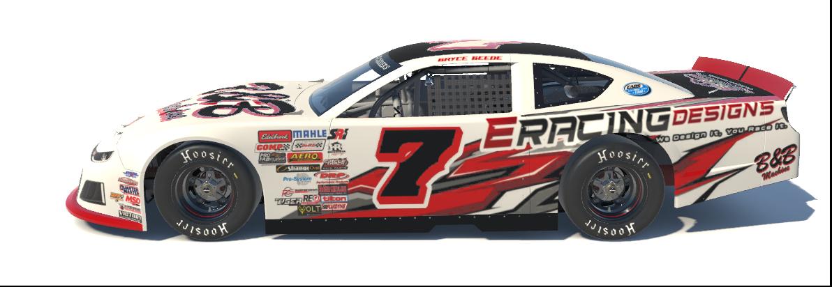 Bryce Beede #7 B&B Machine/E Racing Designs Late Model Stock W/ Spec ...