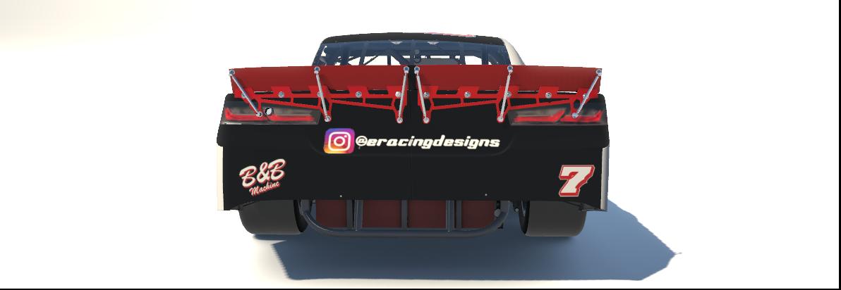 Bryce Beede #7 B&B Machine/E Racing Designs Late Model Stock W/ Spec ...