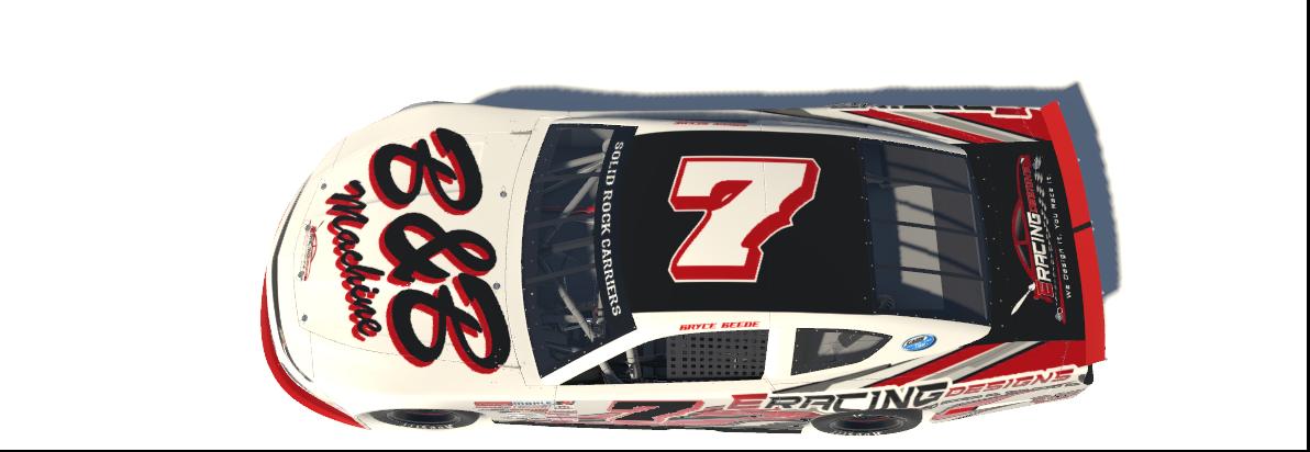 Bryce Beede #7 B&B Machine/E Racing Designs Late Model Stock W/ Spec ...