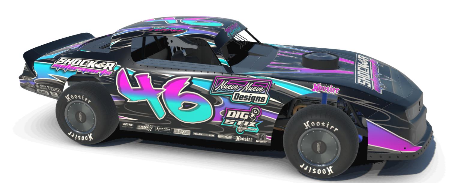 Wayne Pearce #46 DSS by Triston Sikes - Trading Paints