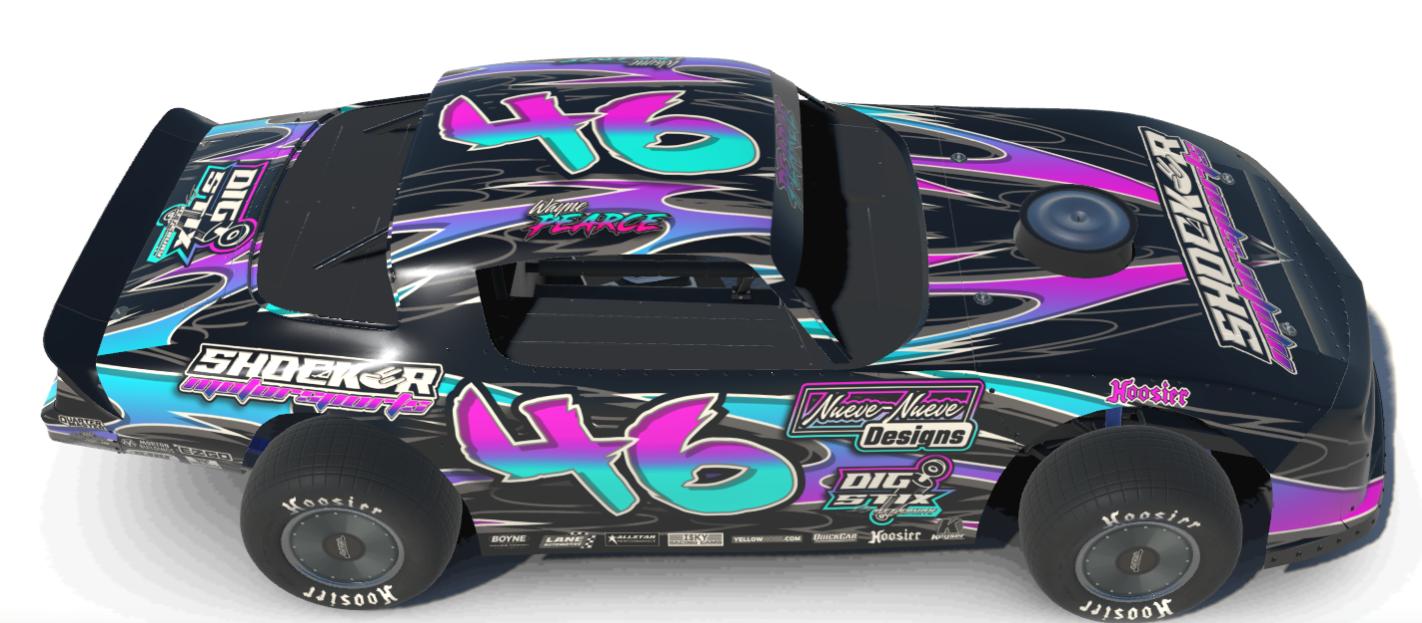 Wayne Pearce #46 DSS by Triston Sikes - Trading Paints