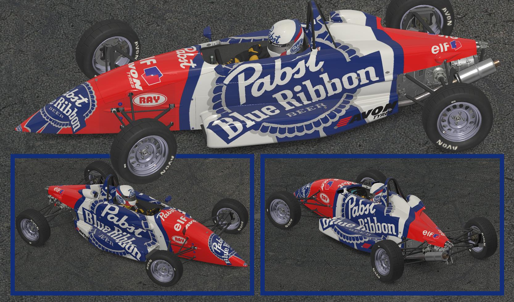 Ray FF 1600 Pabst by Clyde Coman - Trading Paints