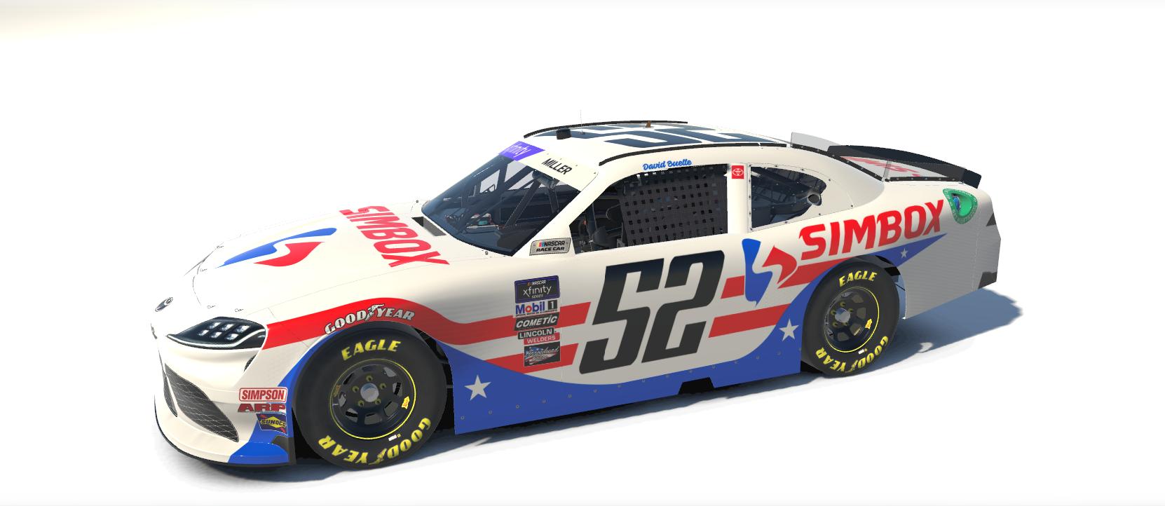 SIMBOX XFINITY SUPRA by Jameson Miller - Trading Paints