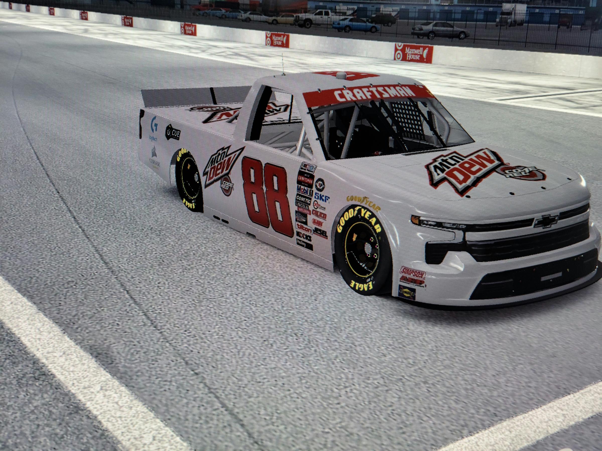 Dale Jr. Mountain Dew Code Red by Heath Jobe - Trading Paints