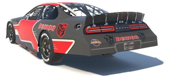 ARCA/Gen 4 Dodge Demon - Sim Stamped Numbers by Ed Hauck - Trading Paints