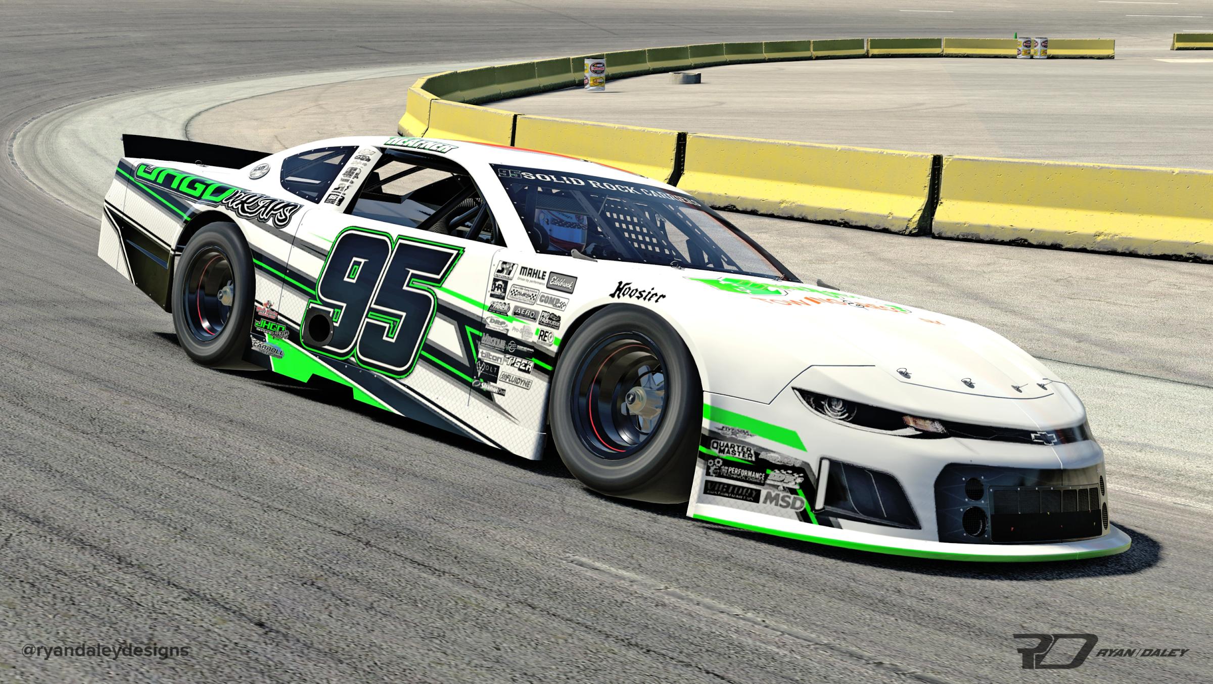 2023 #95 Jacob Heafner CARS Tour With Numbers by Ryan Daley - Trading ...
