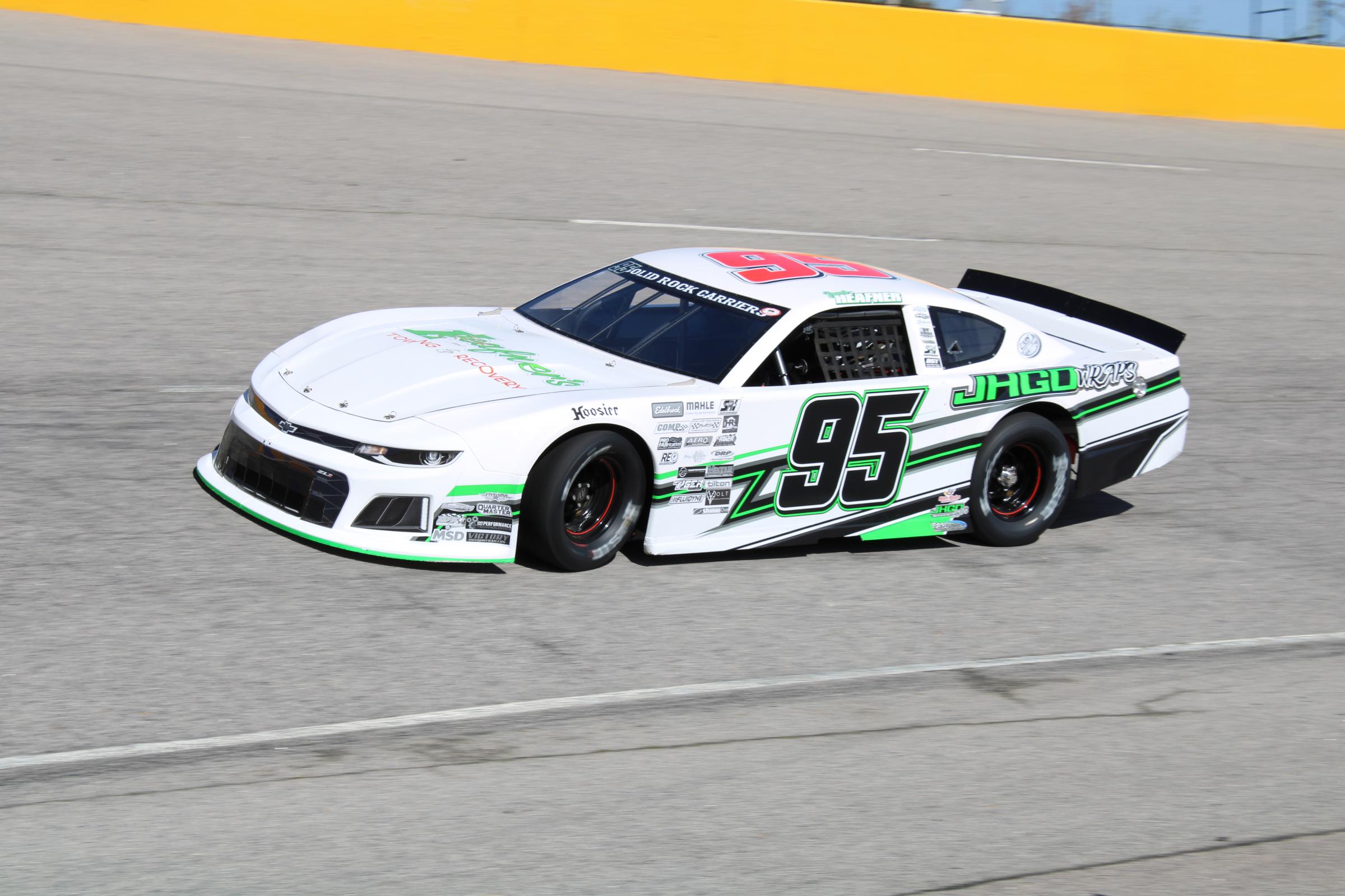 2023 #95 Jacob Heafner CARS Tour With Numbers by Ryan Daley - Trading ...