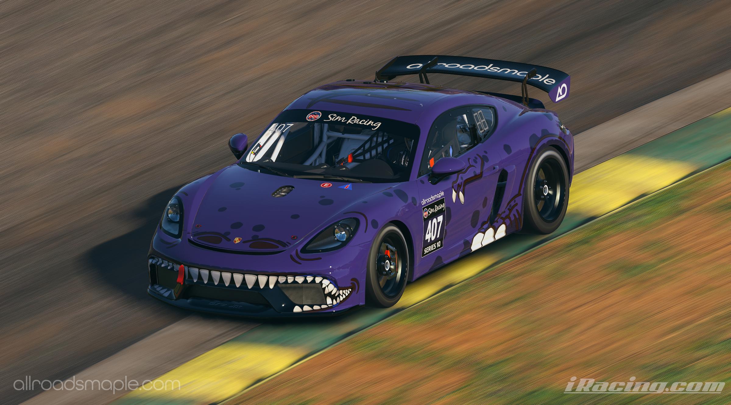 AO Racing GT4 Clubsport MR awr Ultraviolet by Patryk A. - Trading Paints