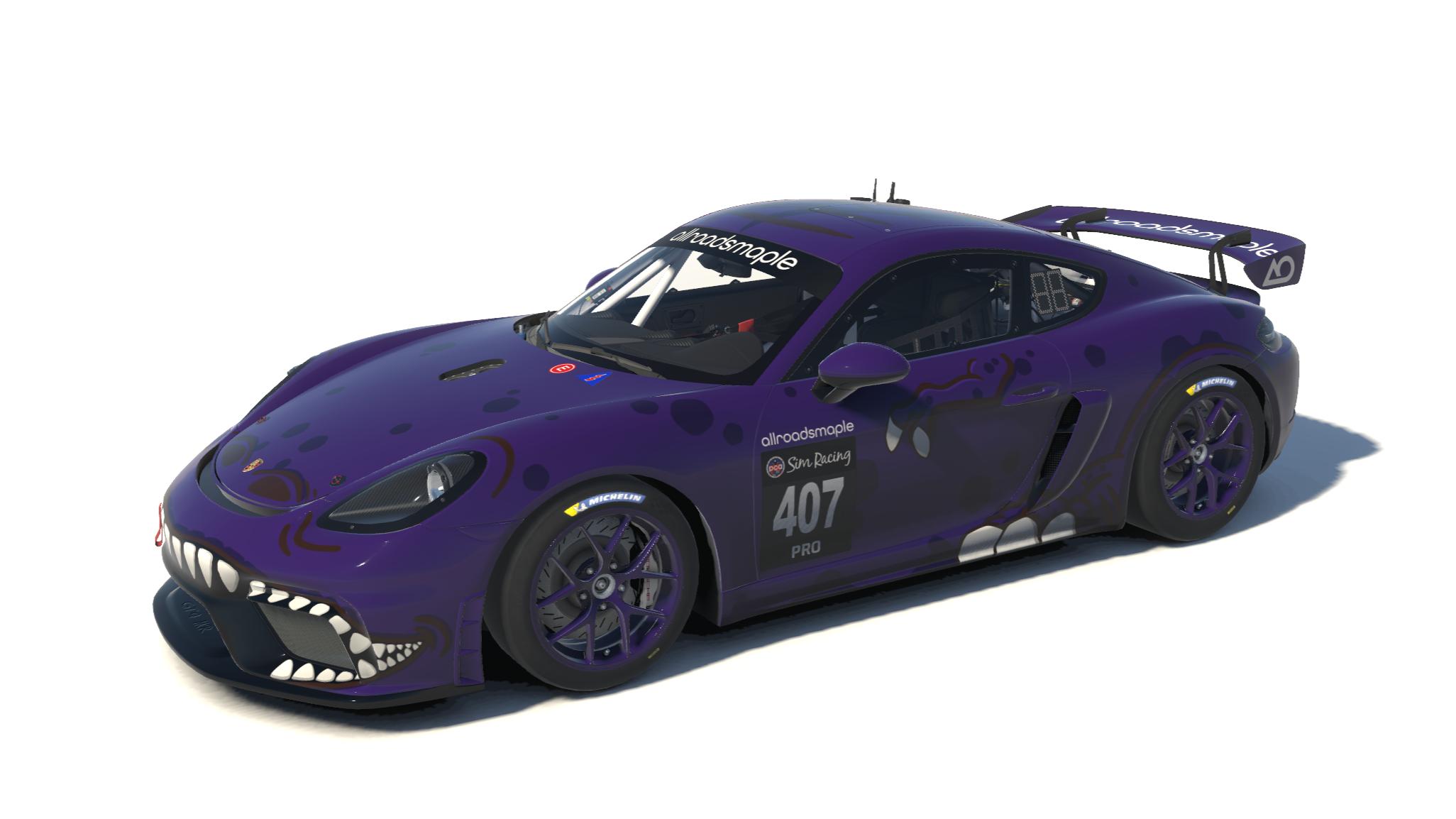 AO Racing GT4 Clubsport MR awr Ultraviolet by Patryk A. - Trading Paints
