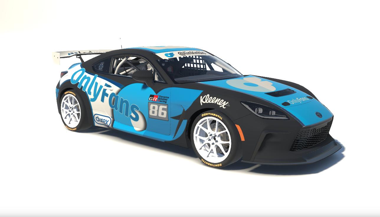 OnlyFans Toyota 86 by Daniel Bonney - Trading Paints