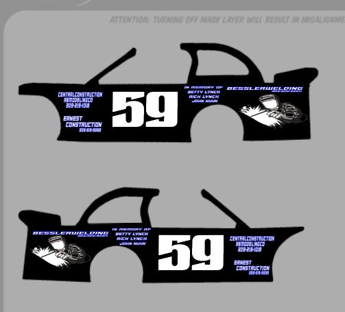 DALTON IRL LATE MODEL by Corey Bragg - Trading Paints