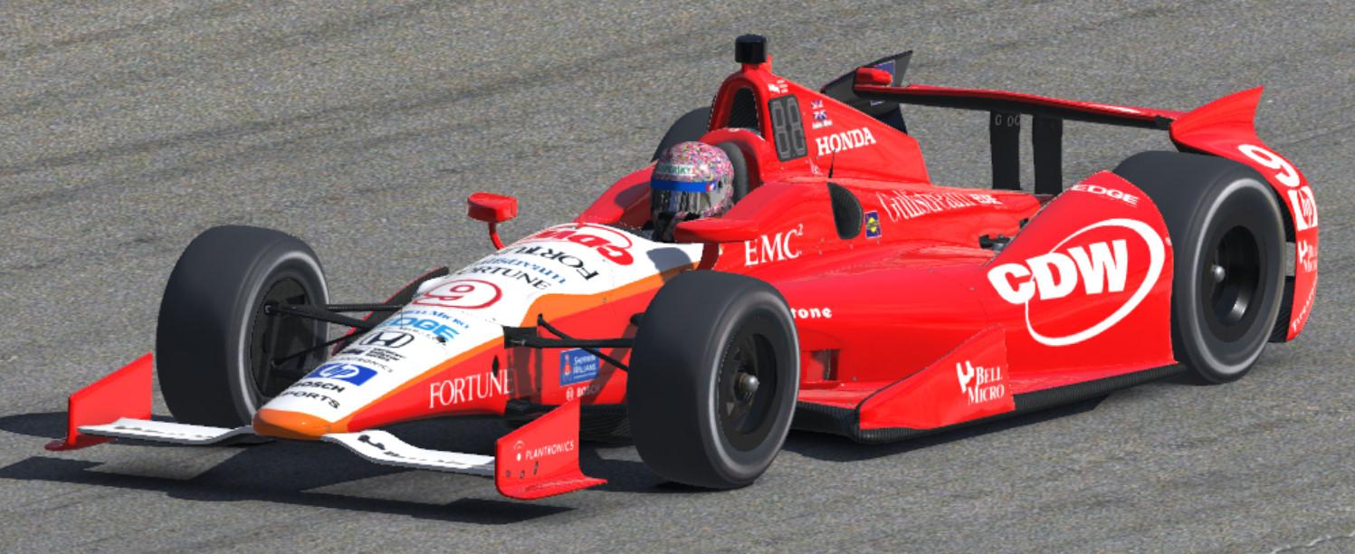 2007 Justin Wilson CDW Dallara DW12 by Phillip Clark - Trading Paints