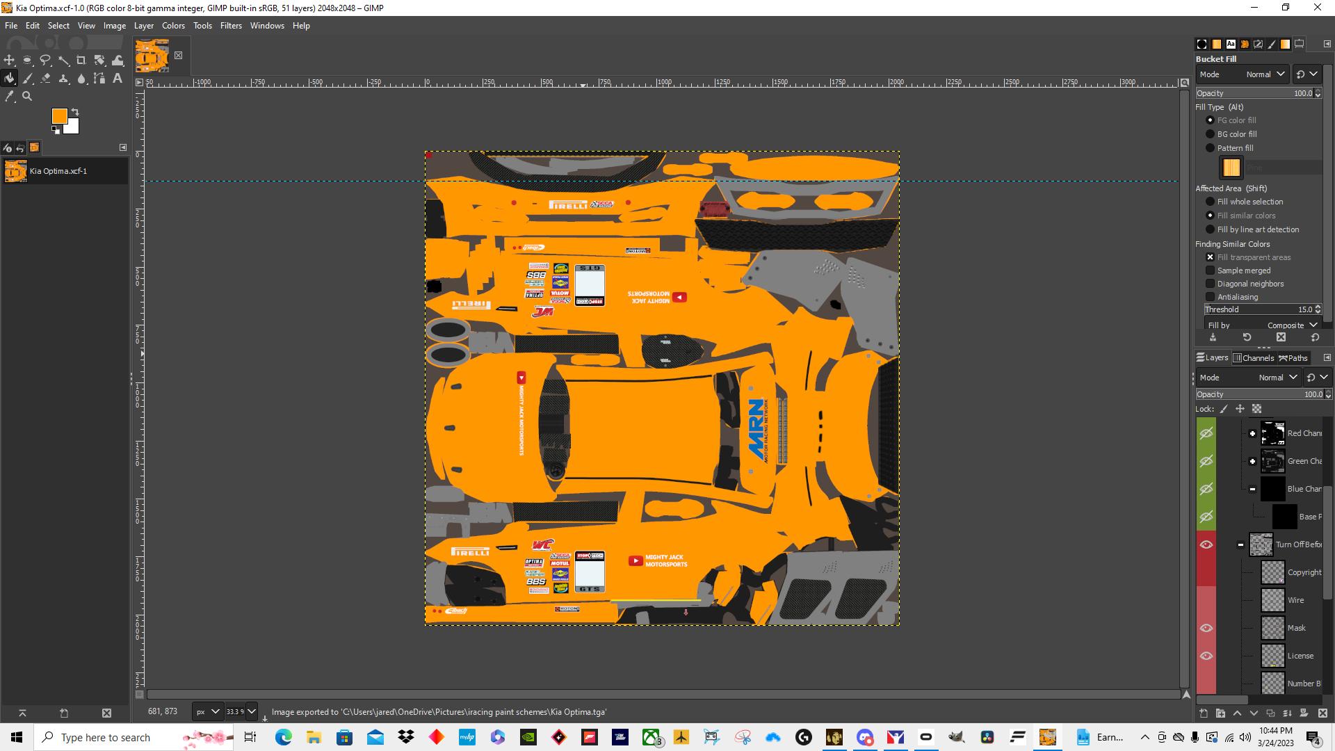 Kia Optima mjm by Jared Junkans - Trading Paints