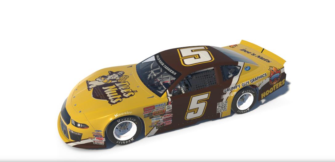 Dees Nuts Late Model Scheme by Duke D. - Trading Paints