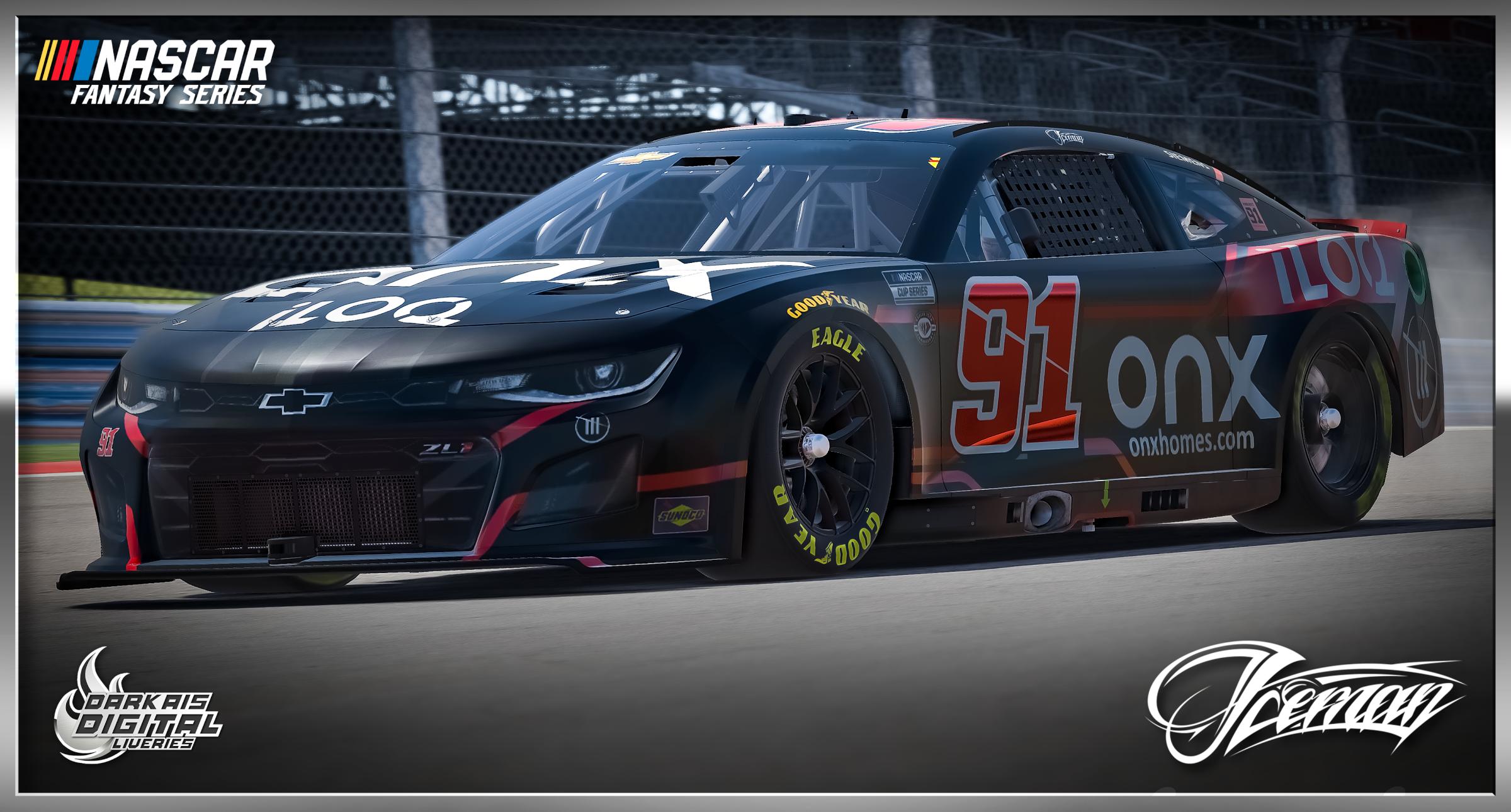 2023 Kimi Raikkonen - Project 91 NextGen Chevy | NASCAR Fantasy Series ...