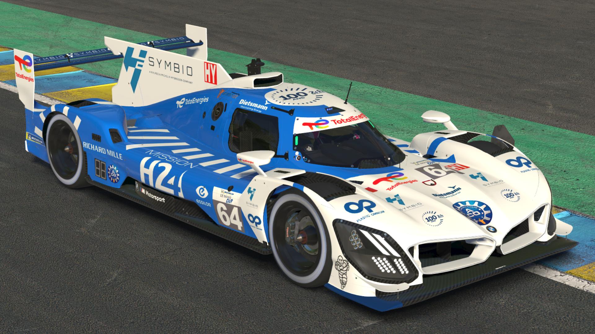 Mission H24 BMW M Hybrid V8 LMDh by Jasper De Jong - Trading Paints