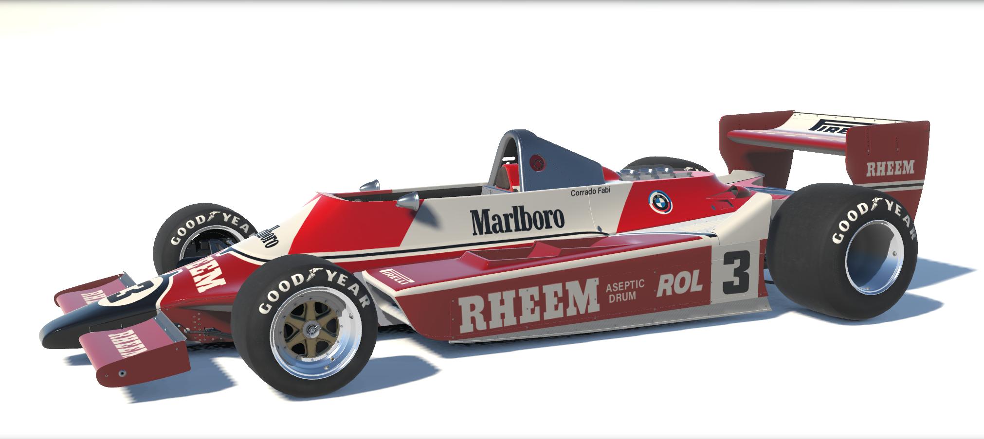 1981 F2 Roloil-Marlboro March Racing Ltd by Juanmi Costa - Trading Paints