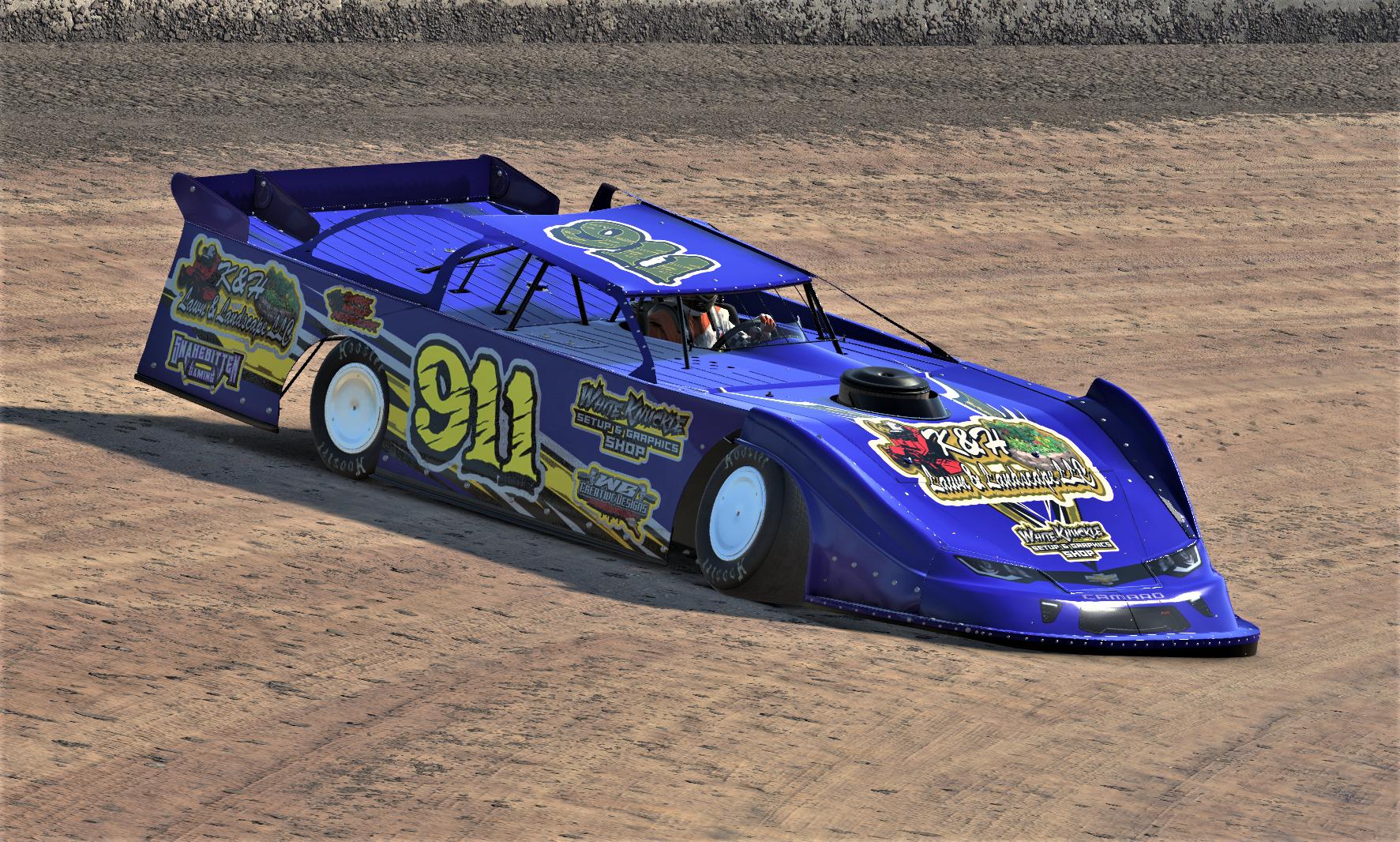 Jared King 2023 BLU GLD DLM by Wade B. - Trading Paints