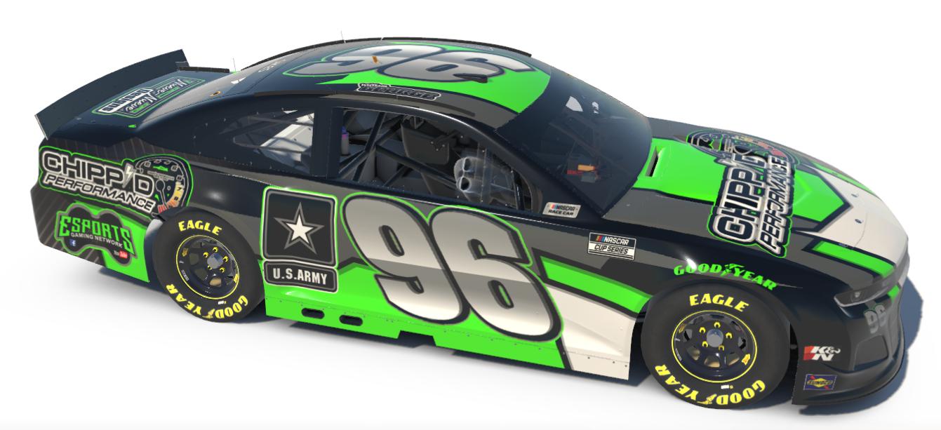 William George #96 Chipped Green Chevy by Triston Sikes - Trading Paints