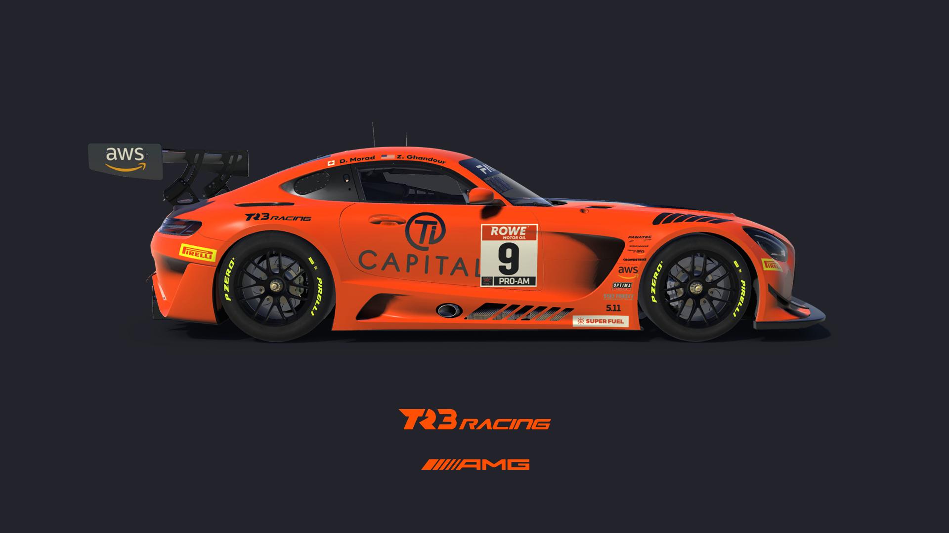 2023 TR3 Racing Mercedes AMG GT3 by Jeff F. - Trading Paints