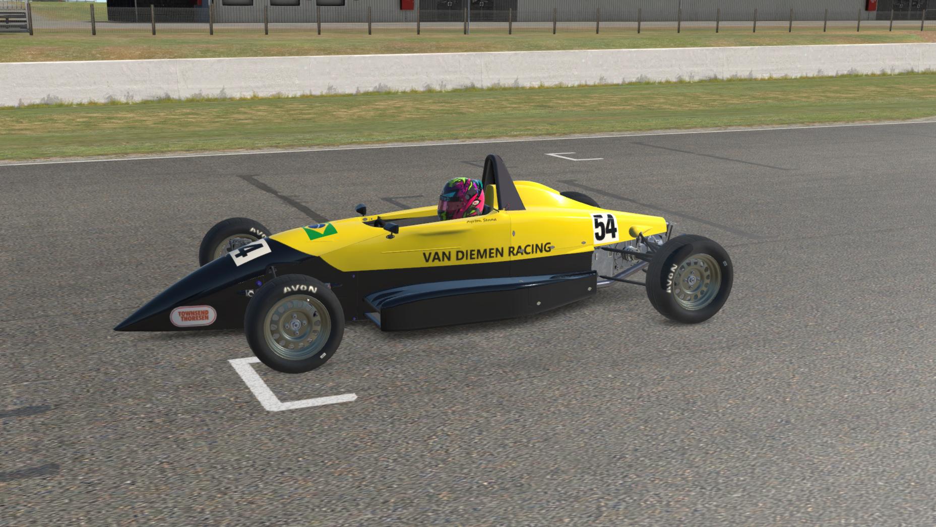 Ayrton Sennas first racecar by Stuart Crawford - Trading Paints