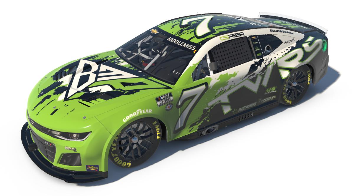Speer Mean Green Camaro by Jamison Middlemiss - Trading Paints