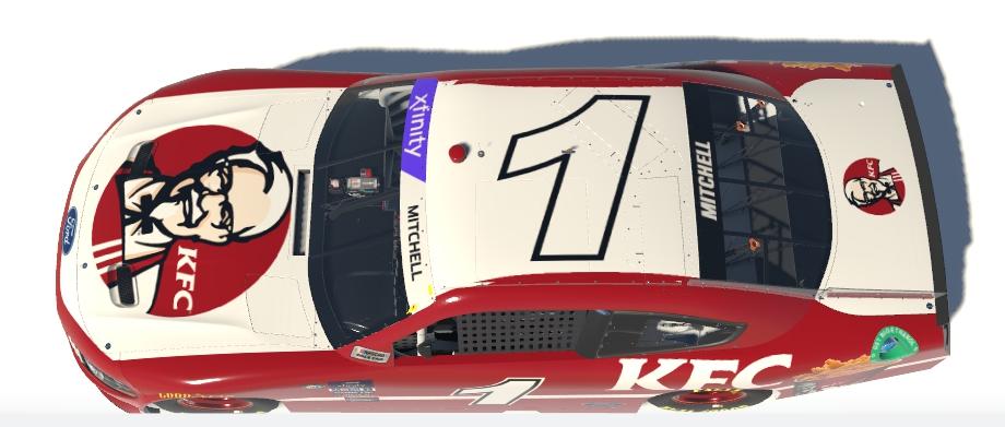 Kentucky Fried Chicken (KFC) Xfinity Ford Mustang by Michael M ...