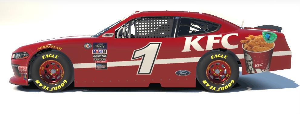 Kentucky Fried Chicken (KFC) Xfinity Ford Mustang by Michael M ...