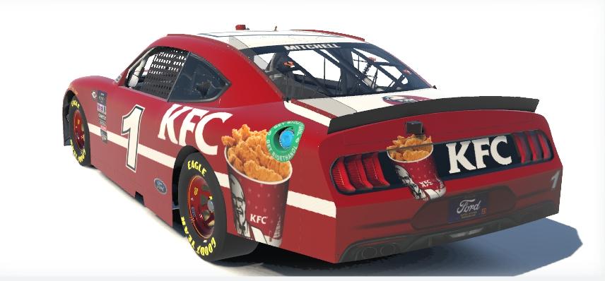 Kentucky Fried Chicken (KFC) Xfinity Ford Mustang by Michael M ...