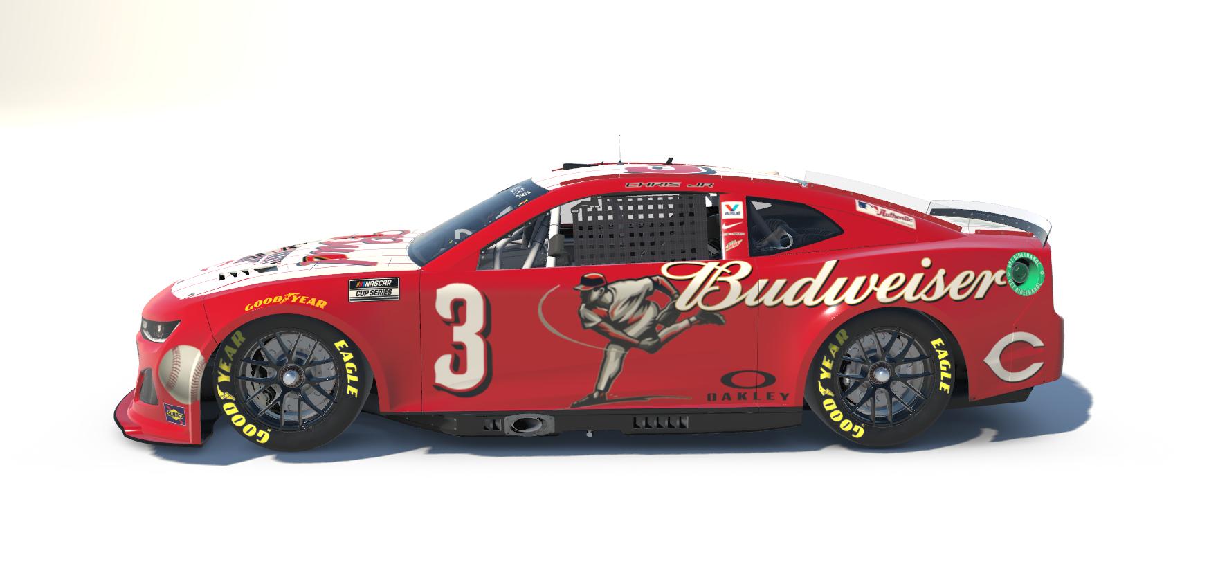 Cincinnati Reds Budweiser by Chris Muth Jr - Trading Paints