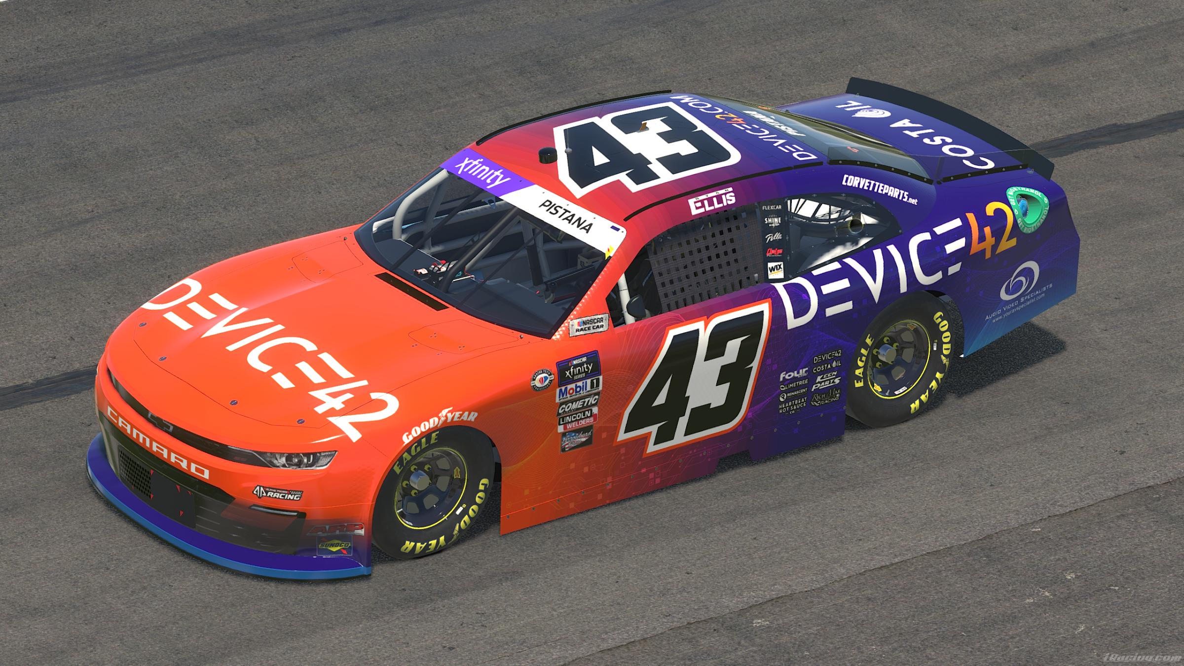 2023 Ryan Ellis #43 Device 42 by Ryan Pistana - Trading Paints