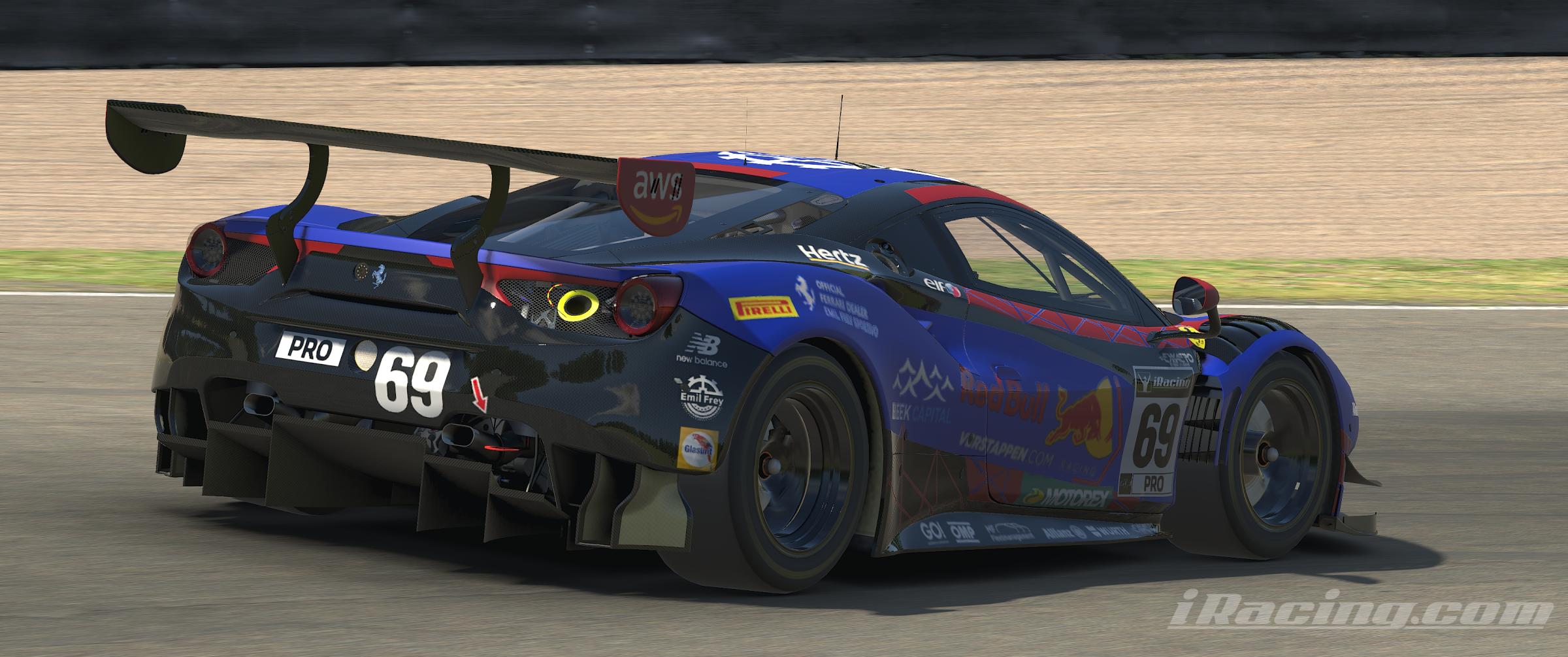 Emil Frey Racing #69 488evo GTWC by Shuji A. - Trading Paints