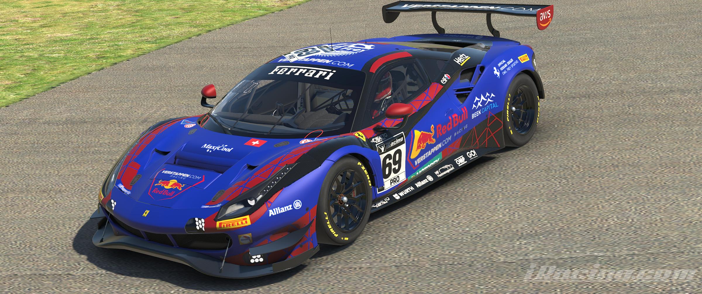 Emil Frey Racing #69 488evo GTWC by Shuji A. - Trading Paints