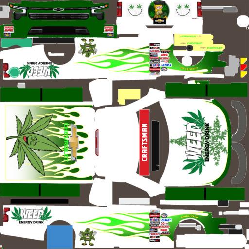 weed machine truck by Shaun Kammerman - Trading Paints