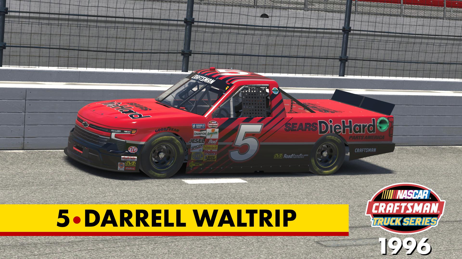 1996 Craftsman Truck Series | Darrell Waltrip #5 by Corey Davis ...