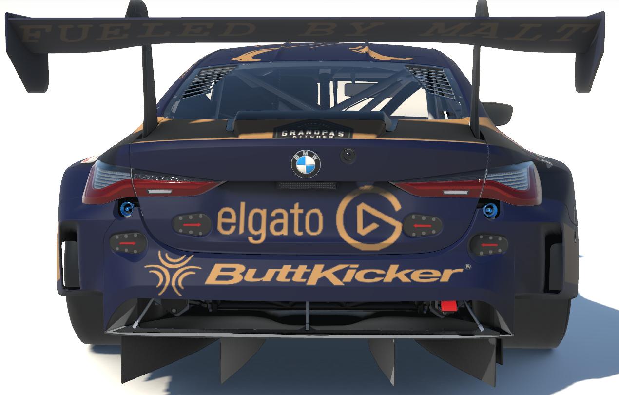 Fueled By Malt Team Car BMW M4 GT3 by Todd Schwarz - Trading Paints