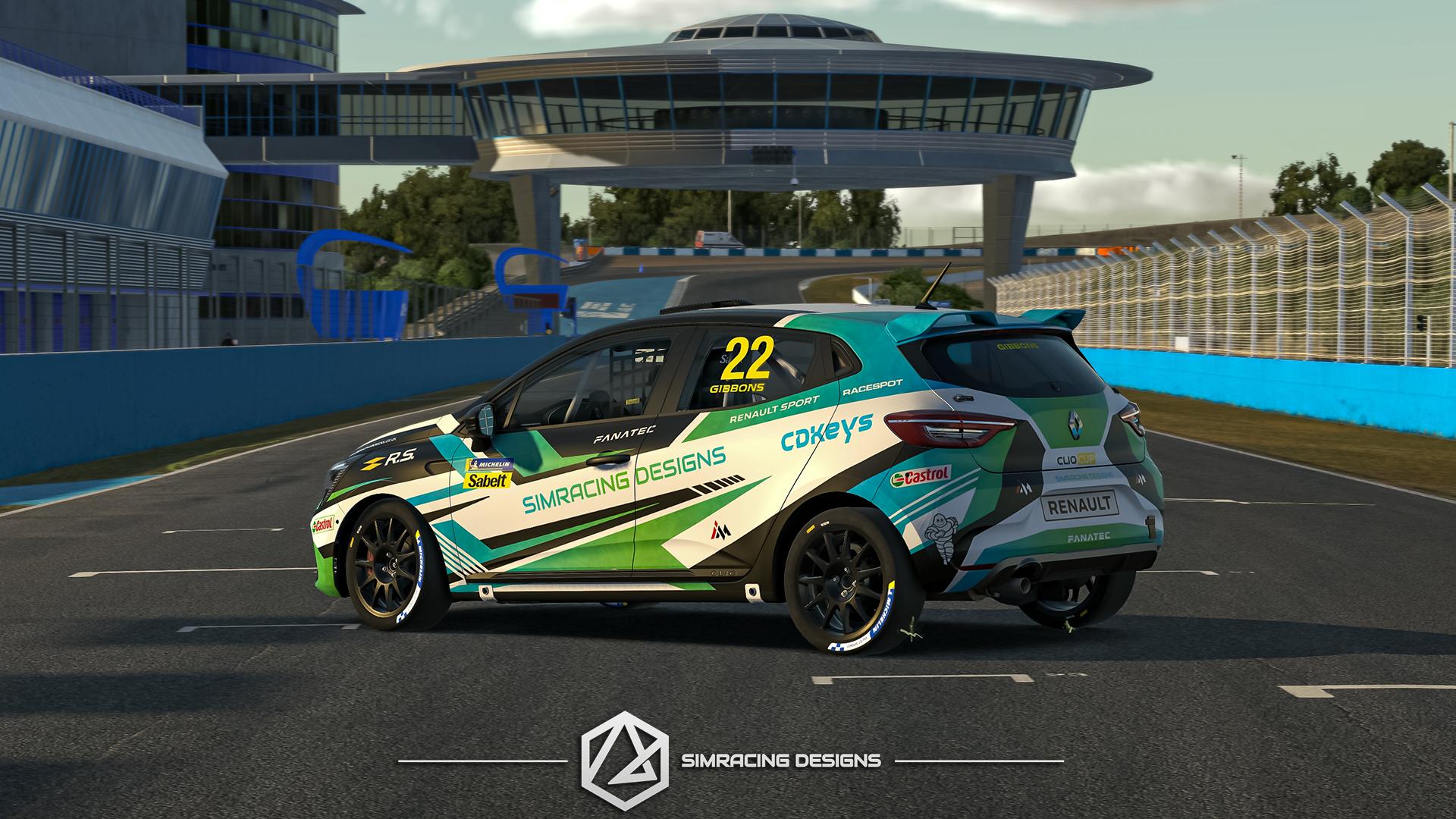 Sim Racing Designs Renault Clio Cup by David J. G. - Trading Paints