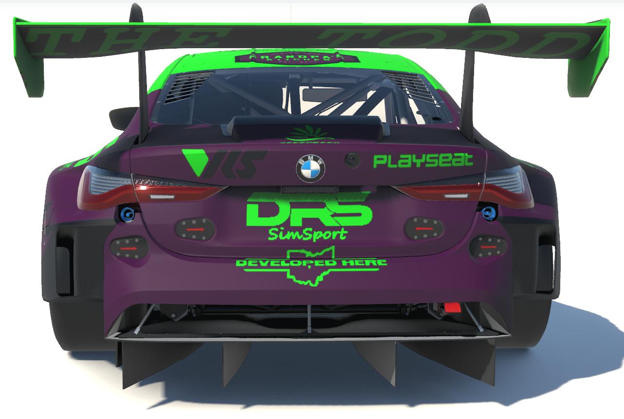 DRS Sim Sports Team Car BMW M4 GT3 by Todd Schwarz - Trading Paints