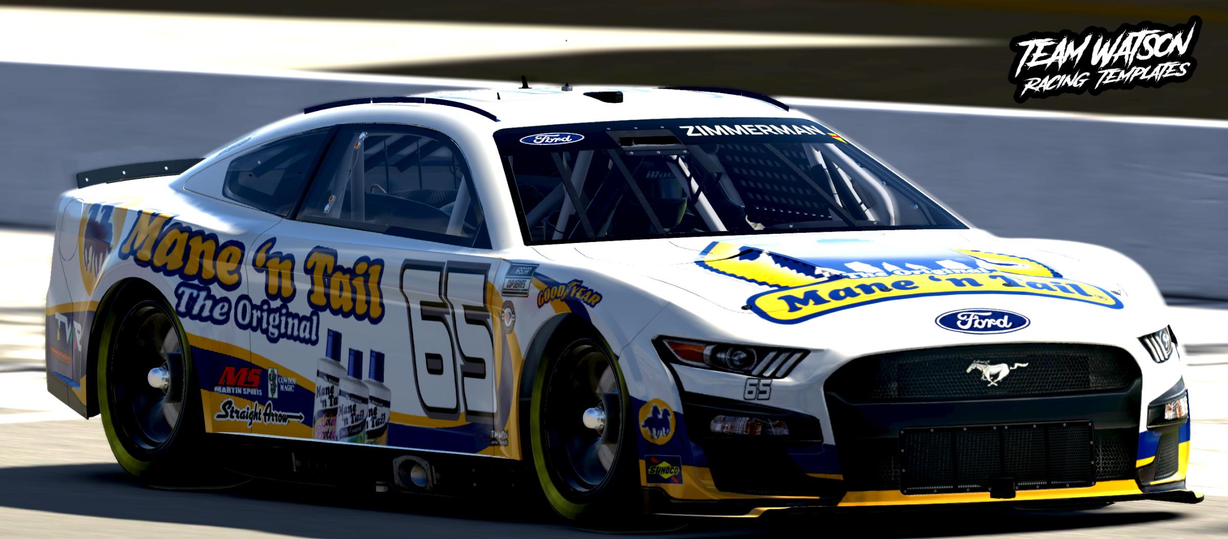 Mane n Tail - No Number - Team Watson Racing Templates by Kyle Holden2 ...