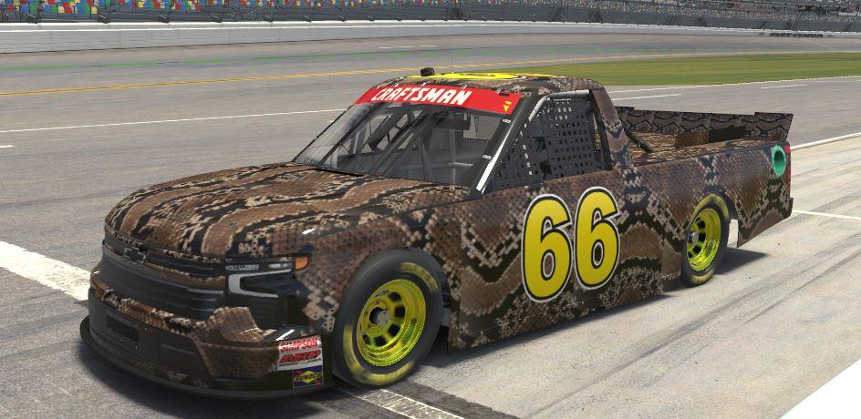 Snake Skin Silverado by Bubba W. - Trading Paints
