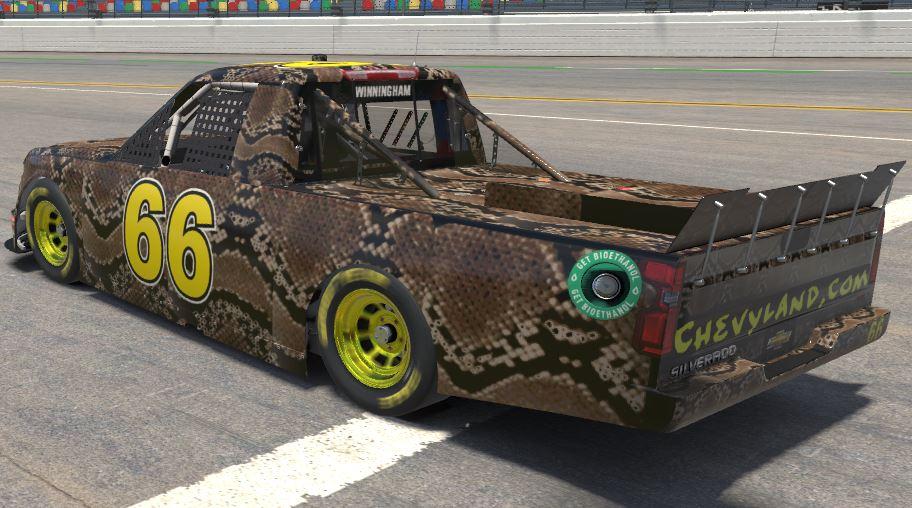 Snake Skin Silverado by Bubba W. - Trading Paints