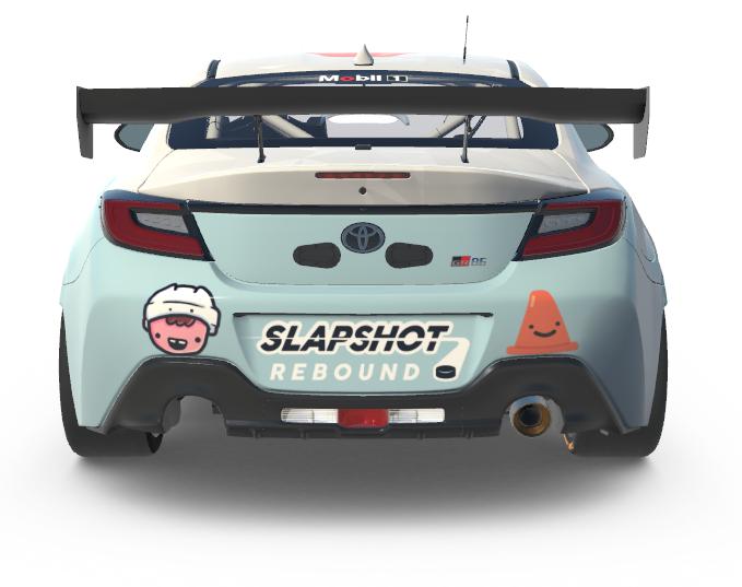 Slapshot Rebound Toyota GR86 White by Nikos Handtke - Trading Paints
