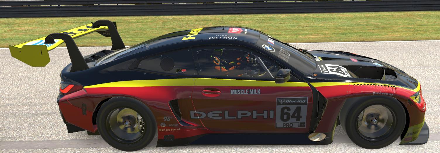 2006 Delphi Fernandez Racing Scott Sharp BMW M4 GT3 by Matthew Ponto ...