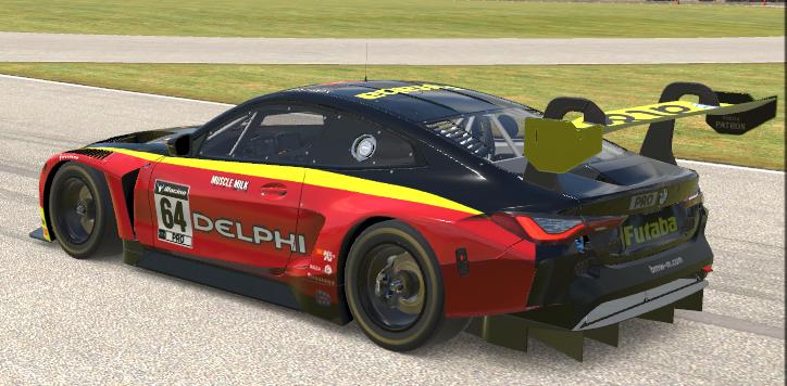 2006 Delphi Fernandez Racing Scott Sharp BMW M4 GT3 by Matthew Ponto ...