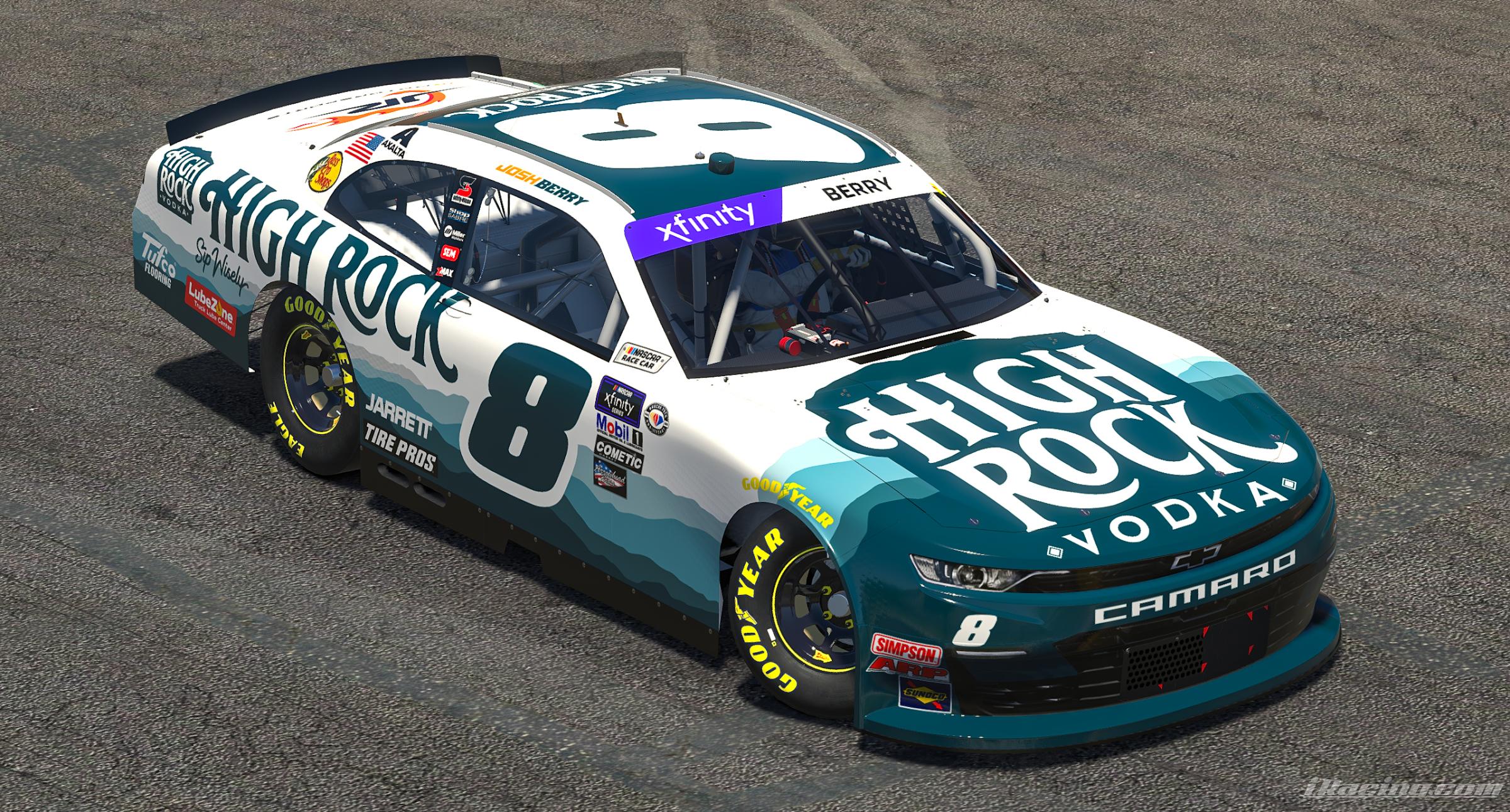 2023 Josh Berry High Rock Vodka Camaro (No #s) by Ryan A Williams ...