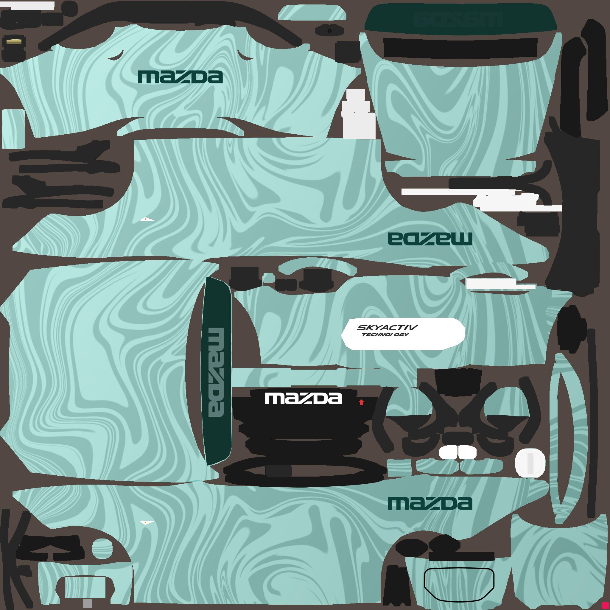 swirl Mazda MX5 2016 by Benjamin Sanderson - Trading Paints