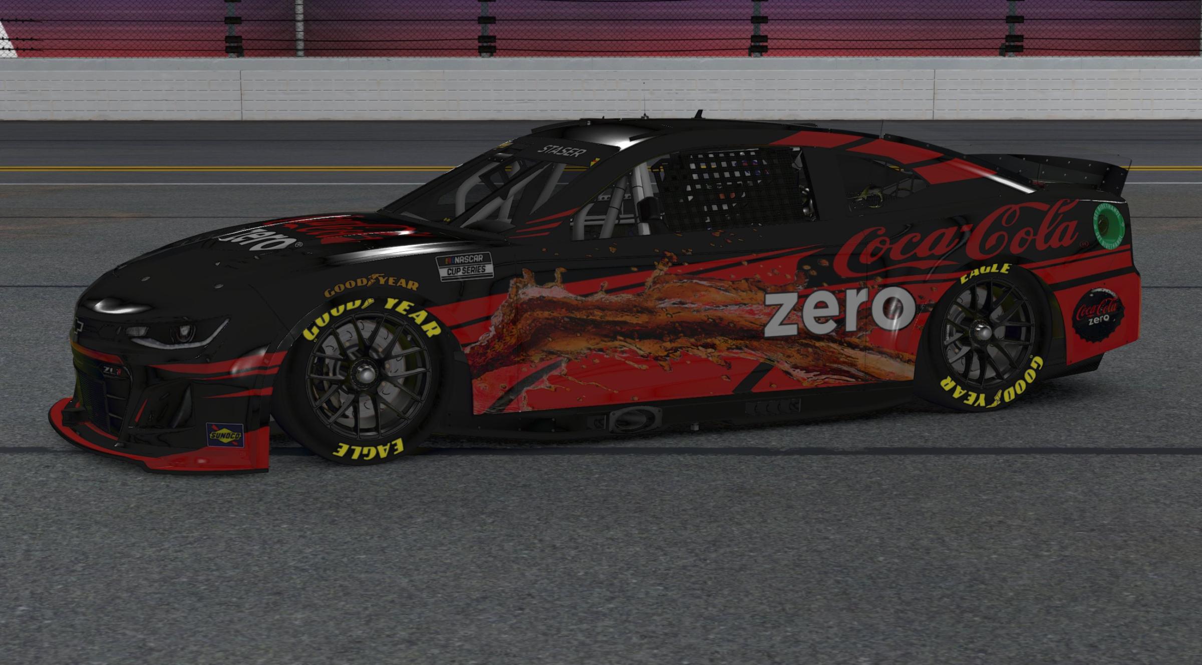 32 Coke Zero Chevrolet Camaro ZL1 Nextgen No # by Steve Staser ...