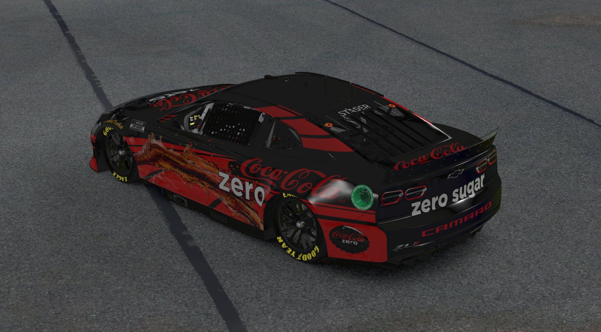 32 Coke Zero Chevrolet Camaro ZL1 Nextgen No # by Steve Staser ...