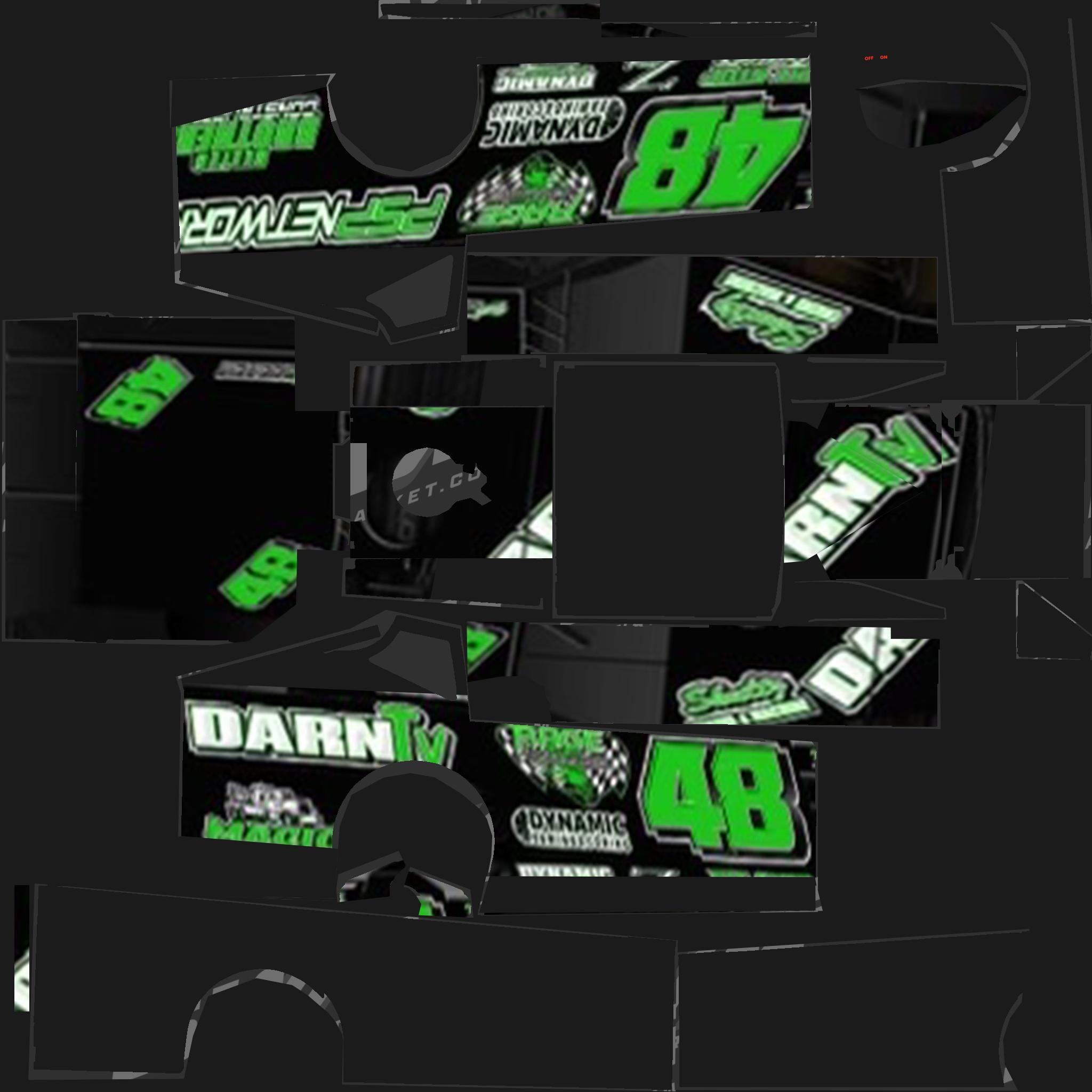 Dirt Big Block Modified brocks wrap by Brandon Beeter - Trading Paints