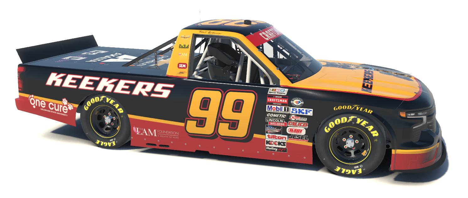 Patrick Anderson Keekers Silverado by Jon ME Peterson - Trading Paints